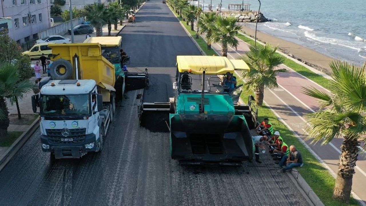 Ünye Sahil Yolu yenilendi - | Yayla Haber Çorum