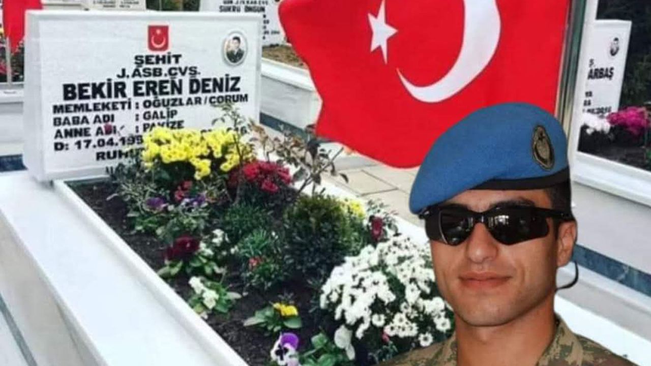 Talip Karadeniz'den Şehit Bekir Eren Deniz için anlamlı anma mesajı ...