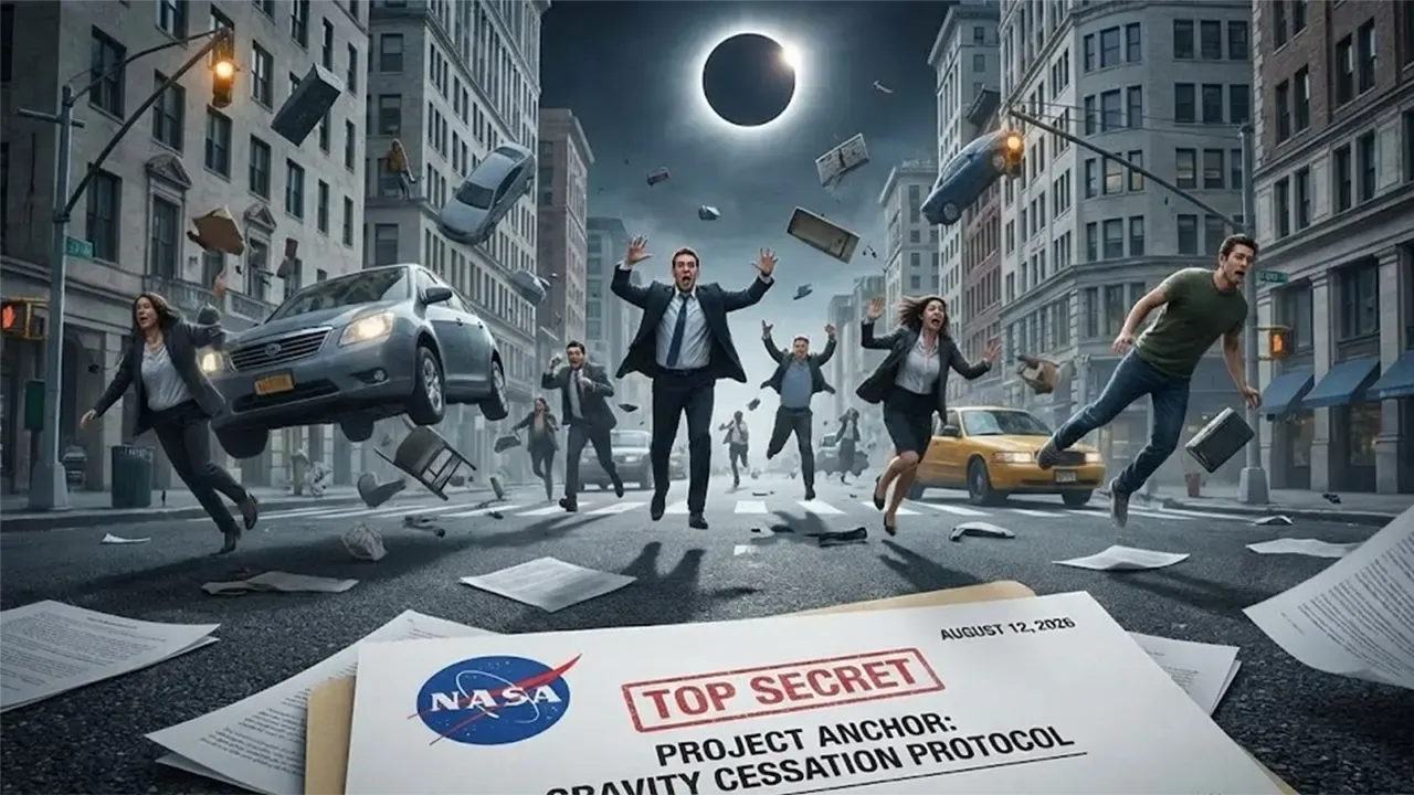 12 Ağustos 2026'da yerçekimi duracak mı? NASA'dan sızan Project Anchor ...