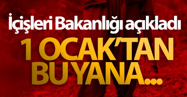 İçişleri Bakanlığı açıkladı! 1 Ocak'tan bu yana... - Çorum Haber ... İçişleri Bakanlığı açıkladı! 1 Ocak'tan bu yana... - Çorum Haber ...
