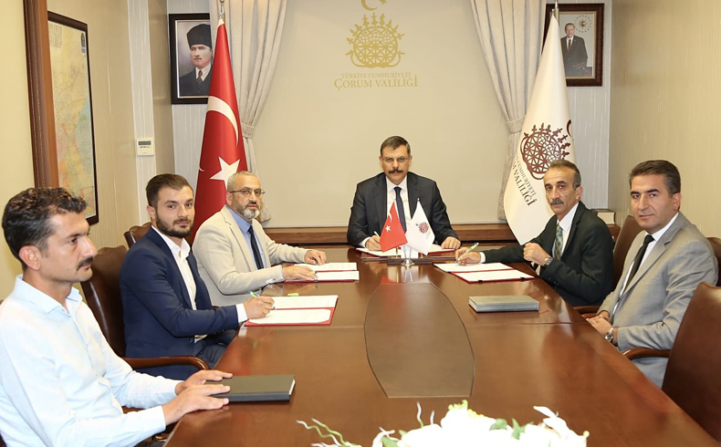 Çorum’da sporun desteklenmesi için protokol imzalandı - Çorum Haber ...