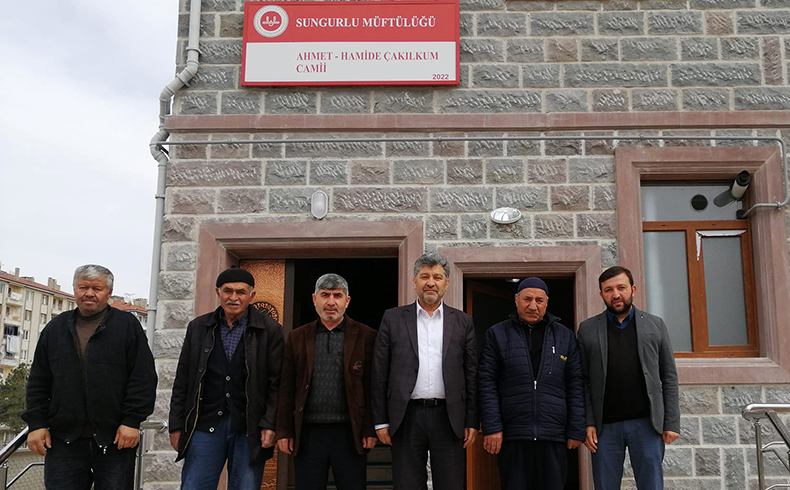 Ahmet-Hamide Çakılkum Cami ibadete açıldı - Çorum Haber, Çorum Son ...